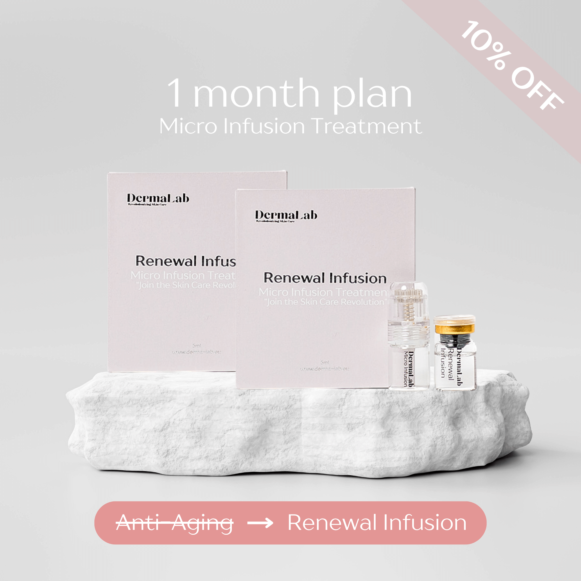 ANTI-AGING Micro Infusion Treatment 1-Month Plan